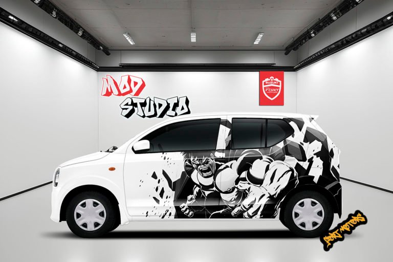 Suzuki Alto Custom Wrap Designs - Suzuki Fort Motors