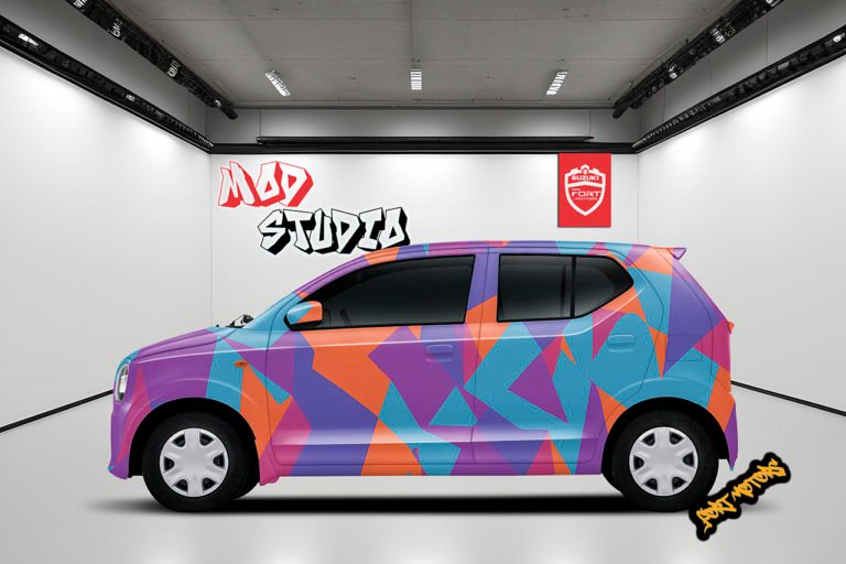 Suzuki Alto Custom Wrap Designs - Suzuki Fort Motors