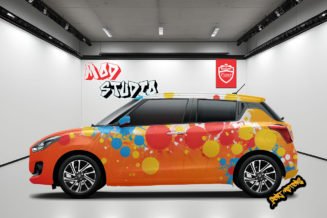 Suzuki Swift Custom Wrap Designs - Suzuki Fort Motors