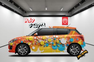 Suzuki Swift Custom Wrap Designs - Suzuki Fort Motors
