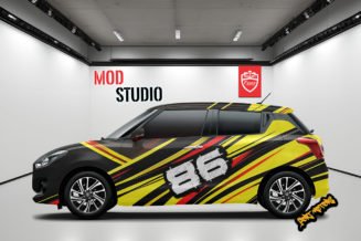 Suzuki Swift Custom Wrap Designs - Suzuki Fort Motors