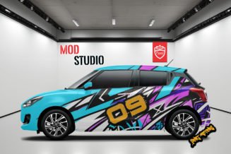 Suzuki Swift Custom Wrap Designs - Suzuki Fort Motors