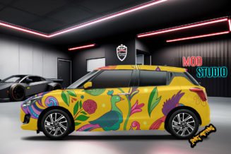 Suzuki Swift Custom Wrap Designs - Suzuki Fort Motors